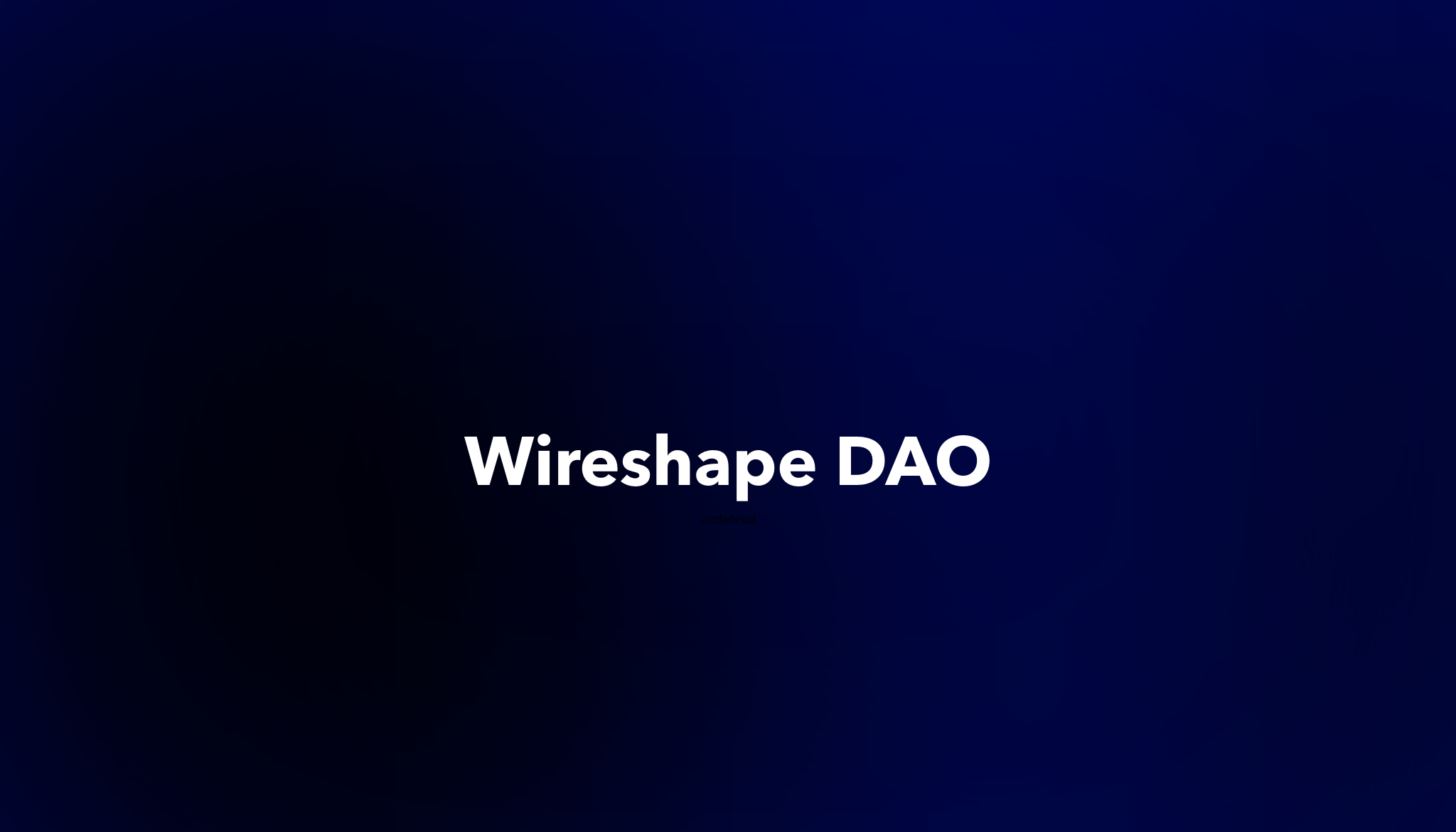 Wireshape DAO | Dework